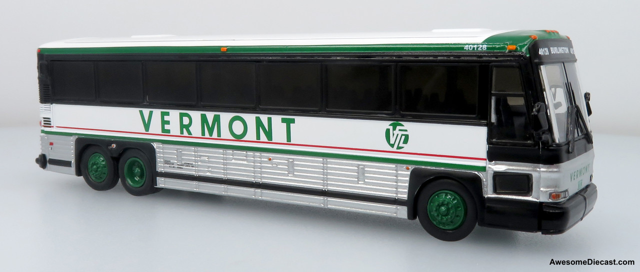 2001 MCI D4000 Coach: Vermont Transit 1:87 (HO) Diecast Model Bus by ...