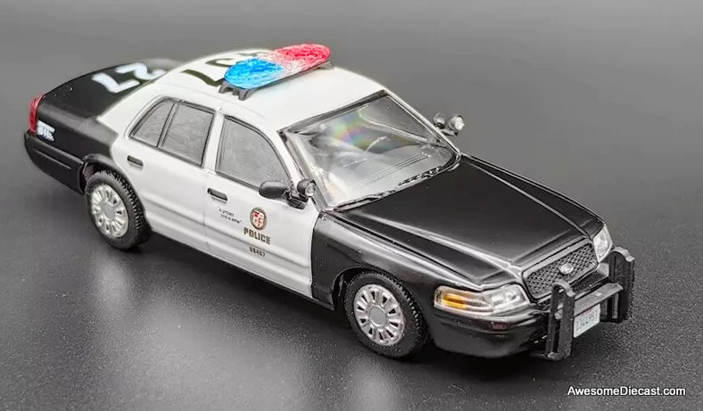 Ford Crown Victoria LAPD 1:64 Diecast Model Car by Rollin