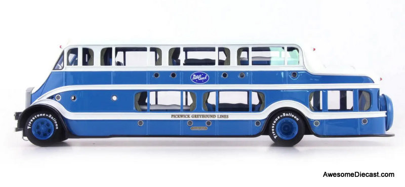 1930 Pickwick Nite Coach: Pickwick Greyhound Lines 1:43 Resin Cast ...
