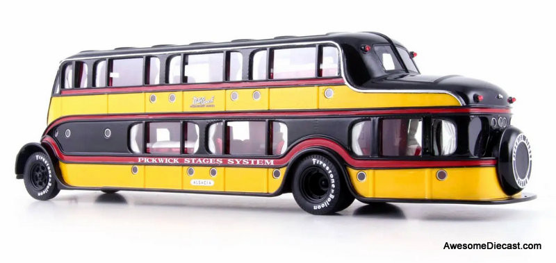 1930 Pickwick Nite Coach: Pickwick Stages System 1:43 Resin Cast Model ...