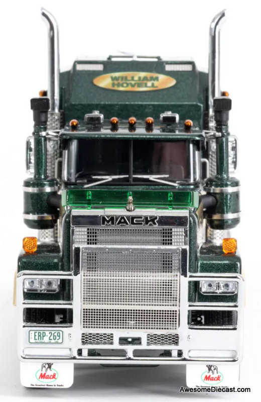 Mack Bicentennial Superliner RHD, Metallic Green: William Hovel 1:50 ...