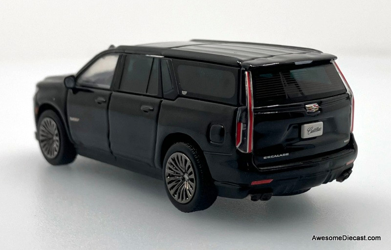 Cadillac Escalade ESV, Black 1:64 Diecast Model Car by Shadow Pro