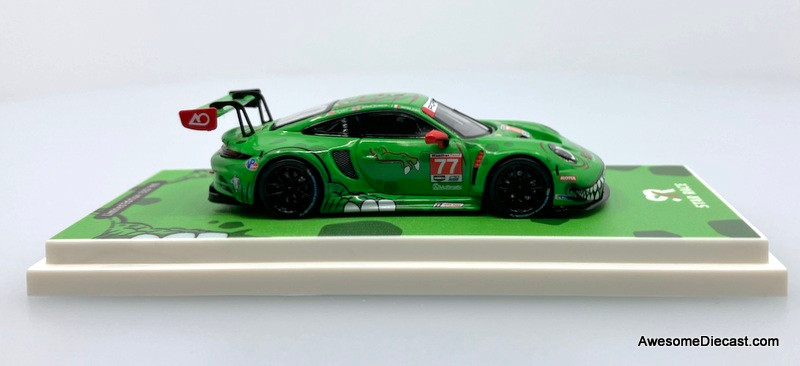 Porsche 911 GT3 R Tyrannosaurus T-Rex Rexy #77, Green 1:64 Diecast ...