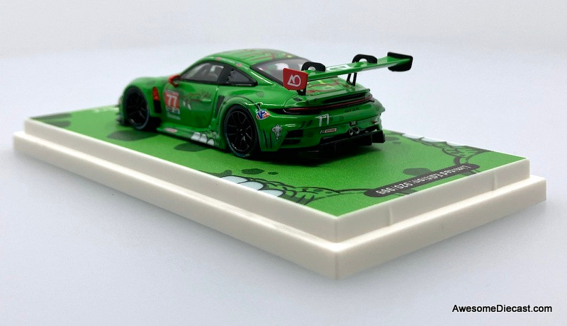 Porsche 911 GT3 R Tyrannosaurus T-Rex Rexy #77, Green 1:64 Diecast ...