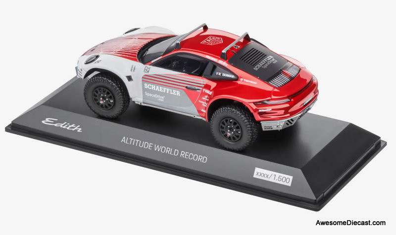 Porsche 911 (992) "Edith" Altitude World Record 1:43 Resin Cast Model ...