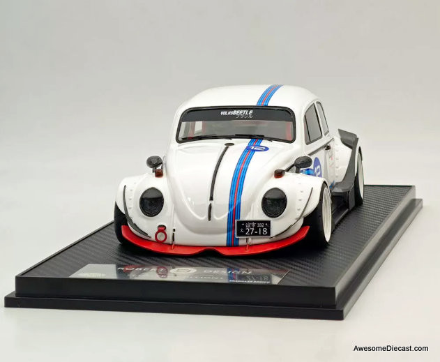 Volkswagen Beetle RWB Robert Design Martini Livery 1:18 Resin Cast ...