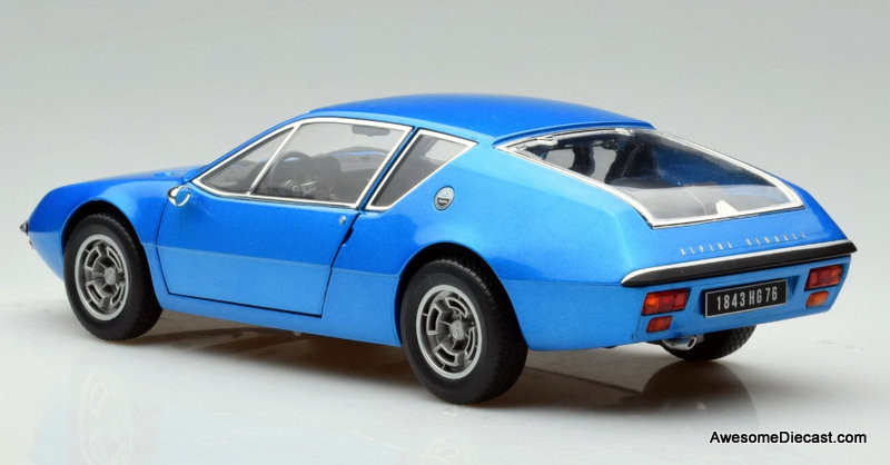 1972 Renault Alpine A310 1600 VE, Alpine Blue 1:18 Diecast Model Car by ...