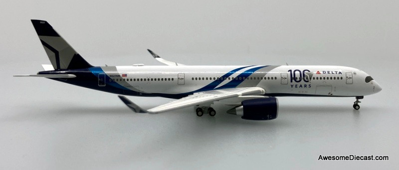 Airbus A350-900: Delta Airlines (Reg # N527DN) 100th Anniversary Livery ...