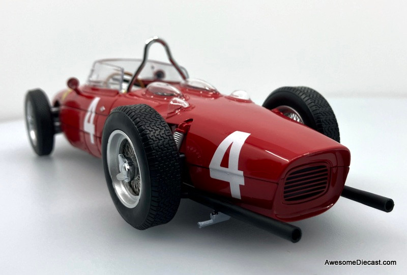 1961 Ferrari 156 Sharknose #4 Belgium GP F1, Red 1:18 Diecast Model Car ...
