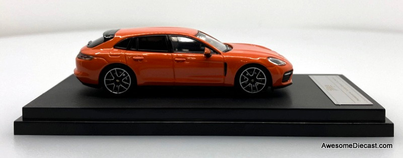 Porsche Panamera Turbo Sport Turismo Flame Orange 1:64 Diecast Model ...