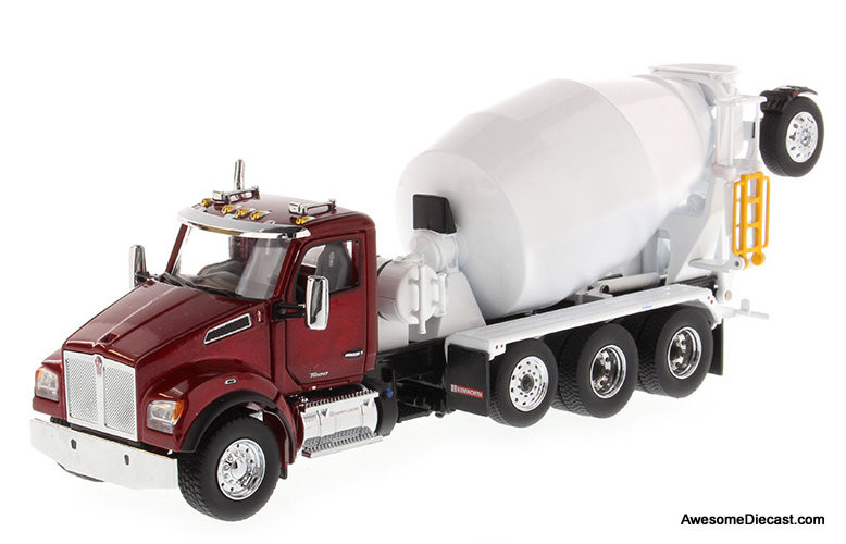 Kenworth T880 SFFA Tandem w/Lift Axle & McNeilus Bridgemaster Concrete ...
