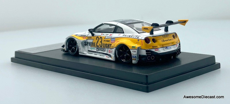 Nissan R35 GT-R LB Works Silhouette #23 Flash Livery 1:64 Diecast Model ...