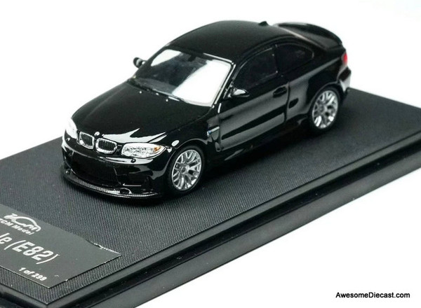 BMW M1 Coupe (E82), Sapphire Black/Silver Sports Wheels 1:64 Diecast ...