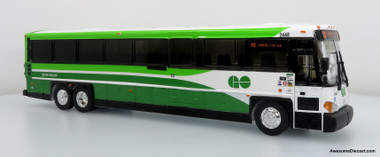 MCI D4500CT Coach: GO Transit 1:50 Model Bus by Iconic Replicas