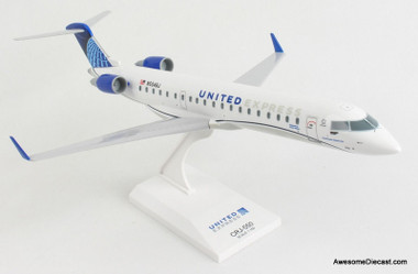 Bombardier CRJ-550: United Airlines (Reg #N504GJ) 1:100 ABS Plastic ...