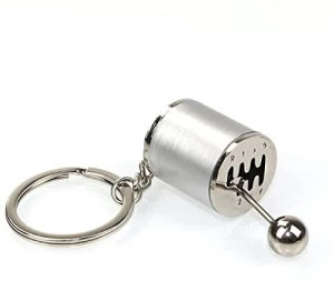 6-Speed Gearbox Keychain – Manual Transmission Lever Metal Key Ring for ...