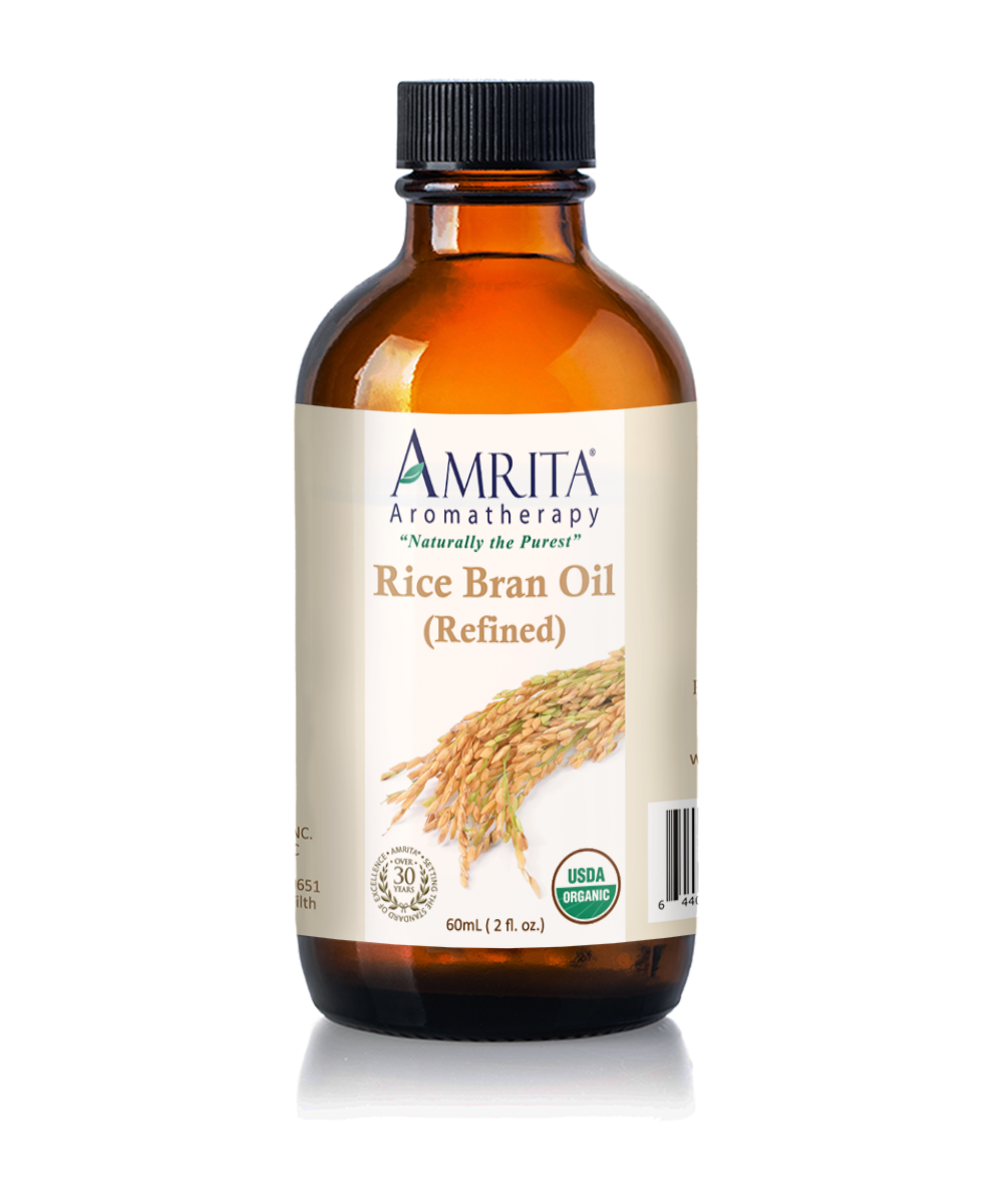 Rice Bran Organic Carrier Oil | Amrita Aromatherapy
