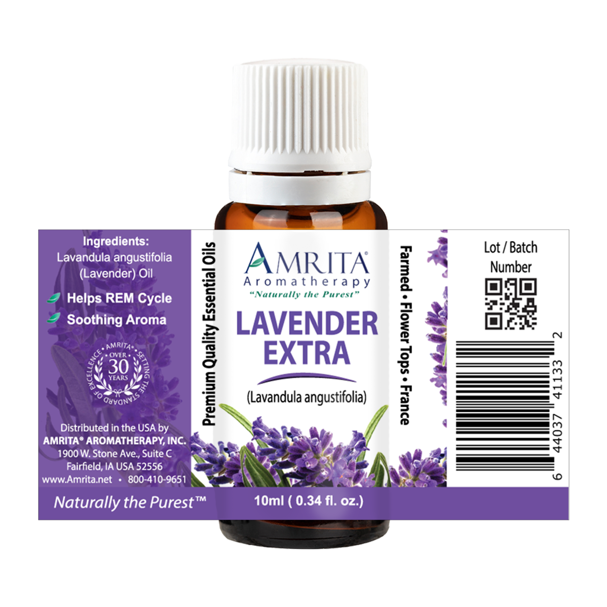 Lavender Extra French Essential Oil | Amrita Aromatherapy