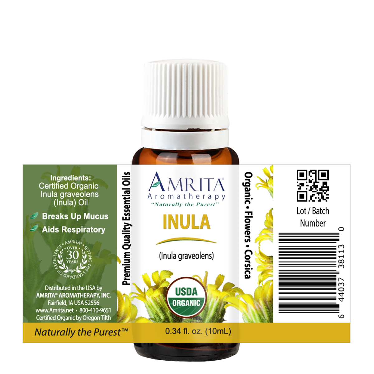 Inula Organic Essential Oil | Amrita Aromatherapy