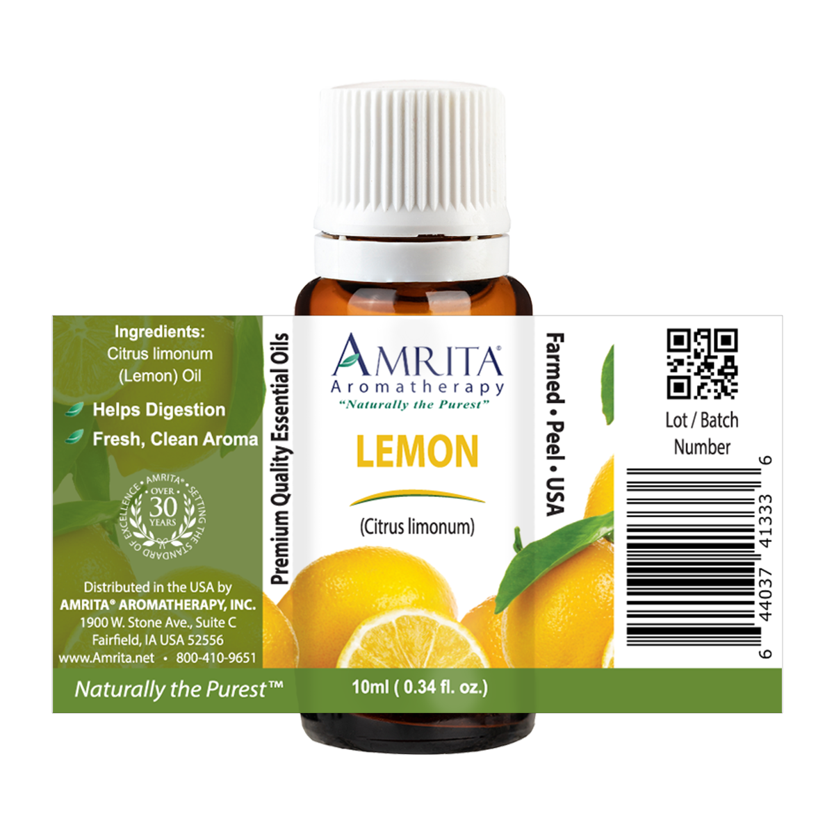 Lemon Essential Oil | Amrita Aromatherapy