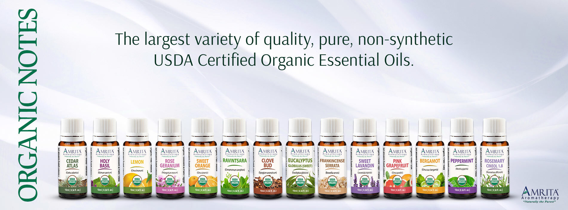 Organic Single Note Essential Oils - A - Z - Page 1 | Amrita Aromatherapy