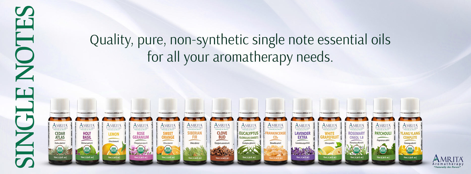 Single Note Essential Oils - A - Z - Page 1 | Amrita Aromatherapy