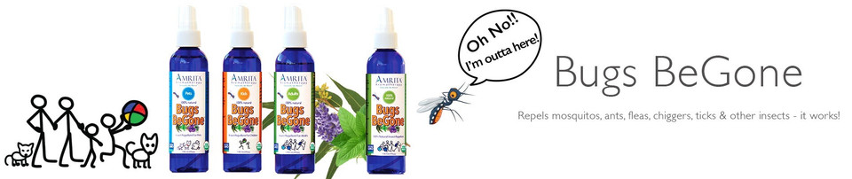 Organic Bugs BeGone Insect Repellent - A - Z - Page 1 | Amrita Aromatherapy