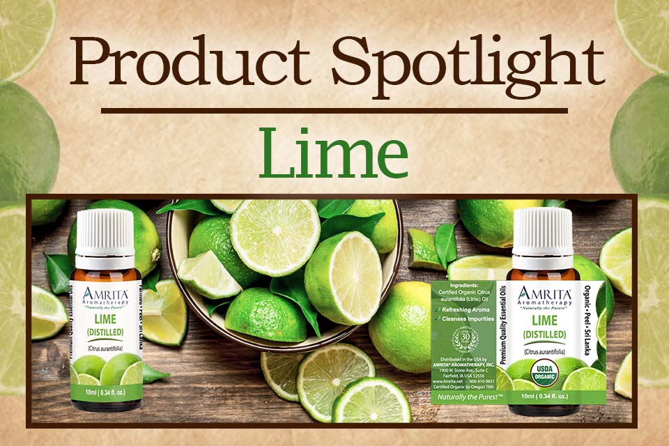 Product Spotlight: Lime - Amrita Aromatherapy | Amrita Aromatherapy