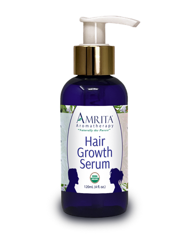Organic Hair Growth Serum | Amrita Aromatherapy