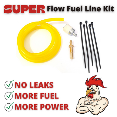 RTE Super Flow Fuel Line Kit - Rooster Tail Engines
