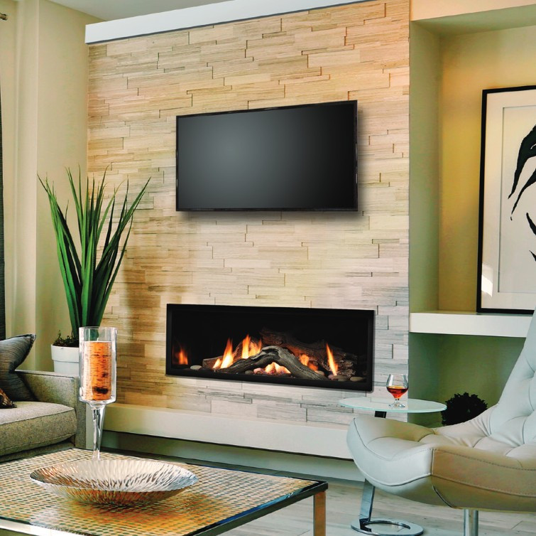 Marquis Serene 60 Linear Gas Fireplace - Rocky Mountain Stove & Fireplace