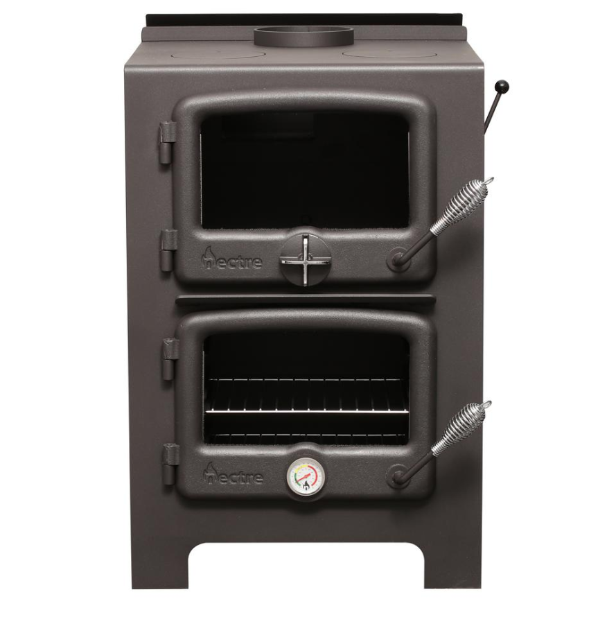 Nectre N350 Small Wood Cook Stove - Rocky Mountain Stove & Fireplace