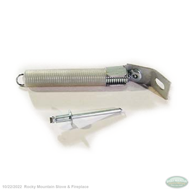 Avalon/Lopi Right Hopper Lid Spring Plate