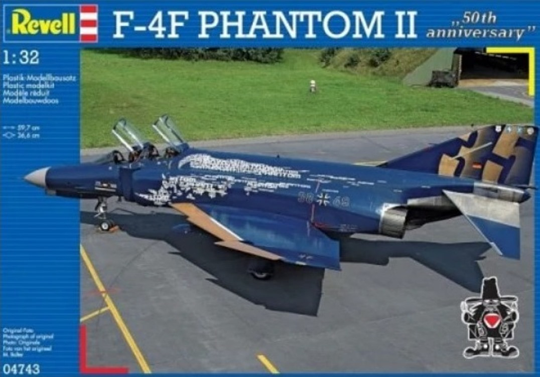 RAG04743 - Revell - 1/32 F-4F Phantom II '50th Anniversary'