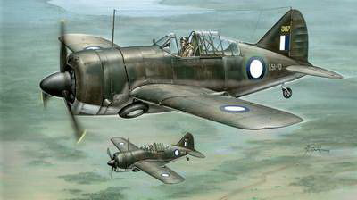 SPE48057 - Special Hobby - 1/48 Buffalo 339-23 RAAF/USAAF Colours