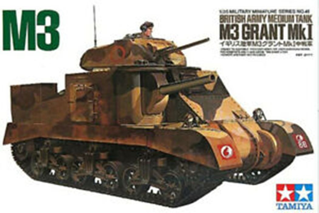 TAM35041 - Tamiya - 1/35 M3 Grant Mk I British Army Medium Tank