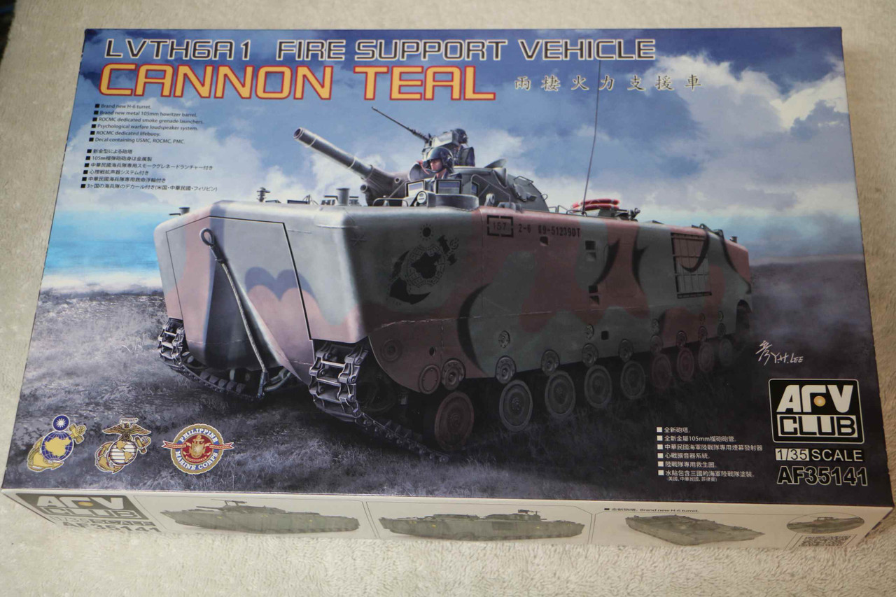 AFVAF35141 - AFV Club 1/35 LVTH6A1 Fire Support Vehicle