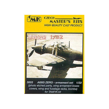 CMK5003 - Czech Master Kits 1/32 A6M5 Zero - Armament Set For Tamiya ...