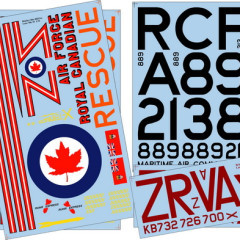 BELBD33 - Belcher Bits 1/32 RCAF Lancaster Mk.X Decal Sheet