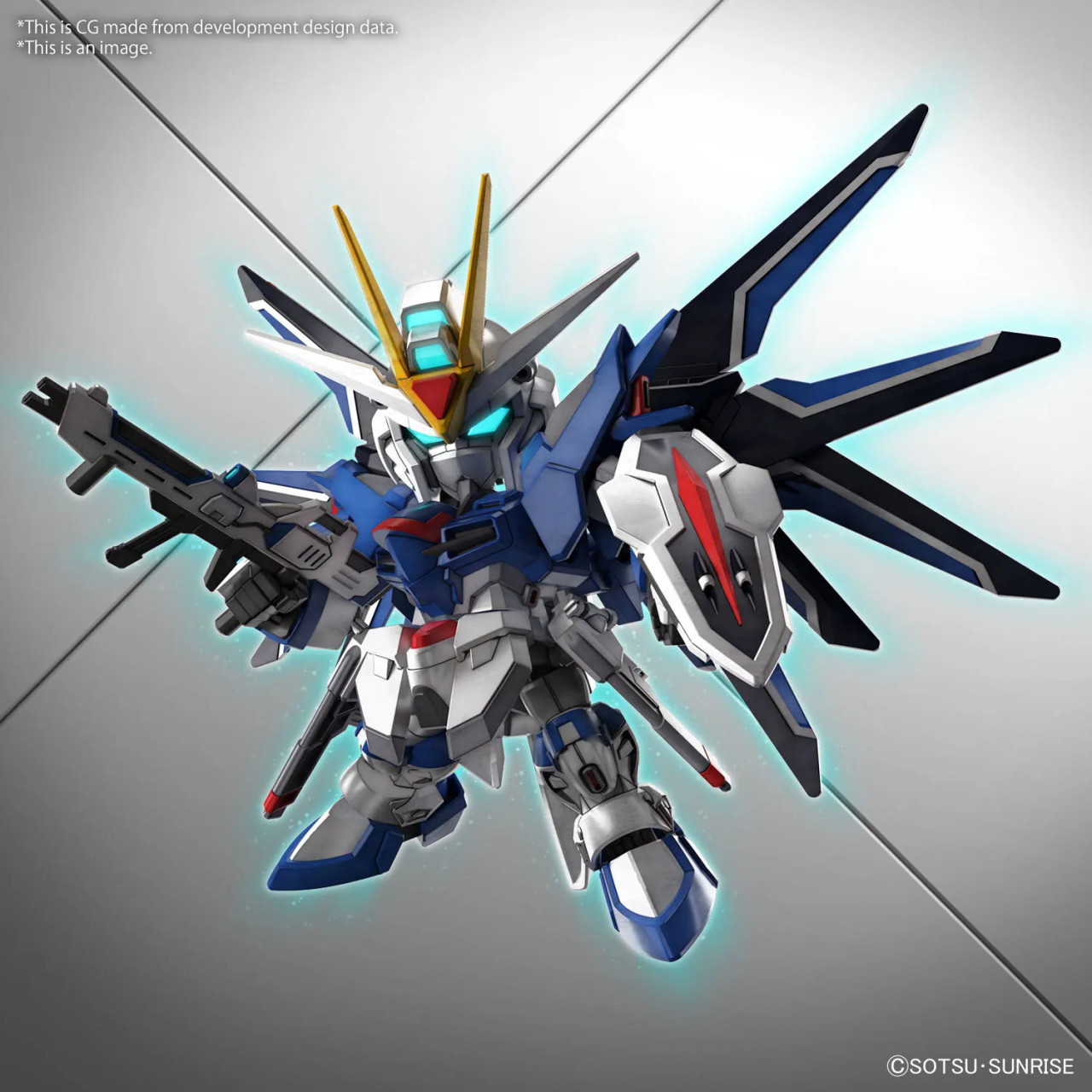 Bandai SD EX-Standard Rising Freedom Gundam - Wheels and Wings Hobbies