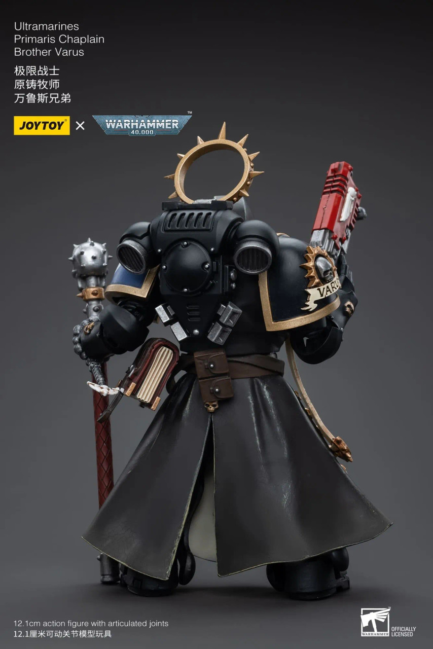 JoyToy Action Figure Warhammer 40K Ultramarines Primaris Chaplain ...