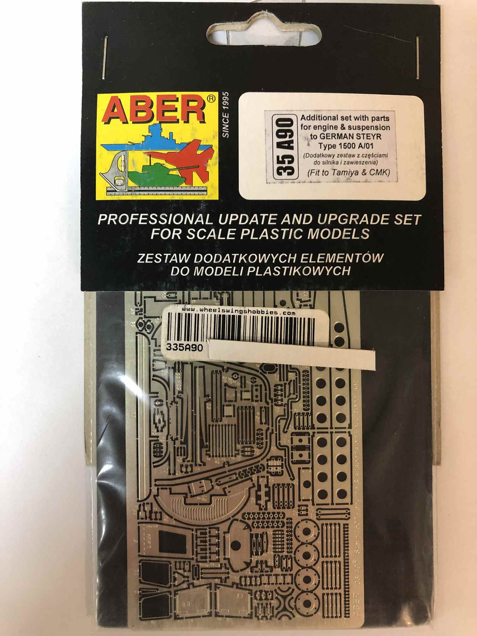 ABE35A90 - ABER 1/35 Set with Parts for Engine & Suspension to German ...