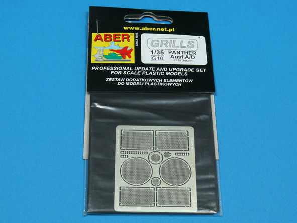 G10 - Aber 1/35 Panther Ausf.A/D Grills