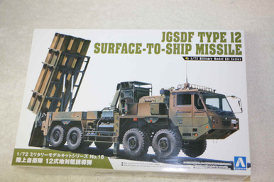 AOS05537 - Aoshima - 1/72 JGSDF Type 12 Surf-to-Ship Missile