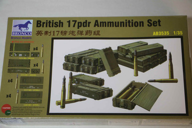 BROAB3535 - Bronco - 1/35 British 17pdr Ammo Set