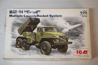 ICM72714 - ICM - 1/72 BM-21 Grad MLRS Multiple Launch Rocket System
