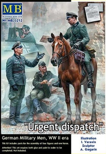 MBL35212 - Master Box - 1/35 Urgent Dispatch" German Men WWII German ...