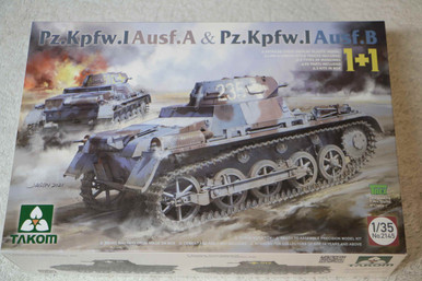 TKM2145 - Takom - 1/35 Pz.Kpfw.I Ausf.A & Pz.Kpfw.I Ausf.B
