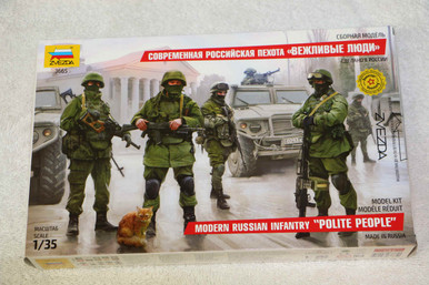 ZVE3665 - Zvezda - 1/35 Modern Russian Infantry Polite People""