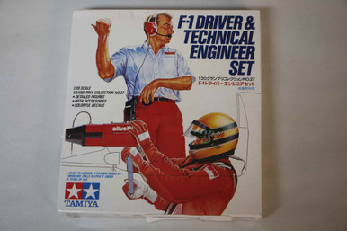 TAM20027 - Tamiya - 1/20 F1 Driver and Technical Engineer Set
